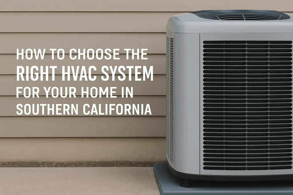How To Choose The Right HVAC System For Your SoCal Home
